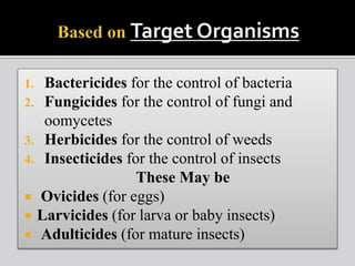 Classification of pesticides | PPTX