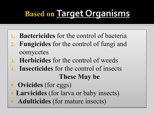 Classification of pesticides | PPTX