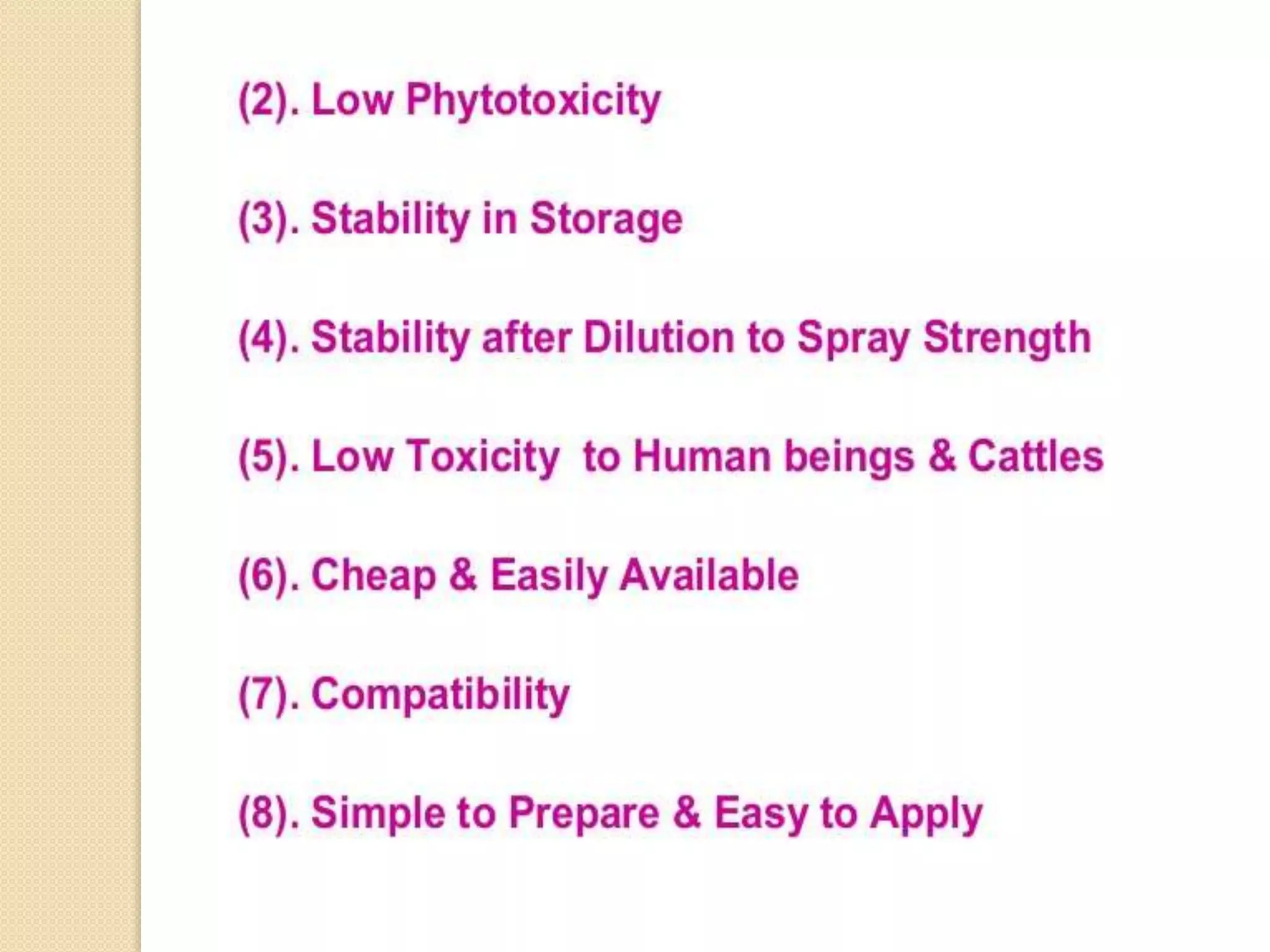 Classification of pesticides & fungicides | PPTX