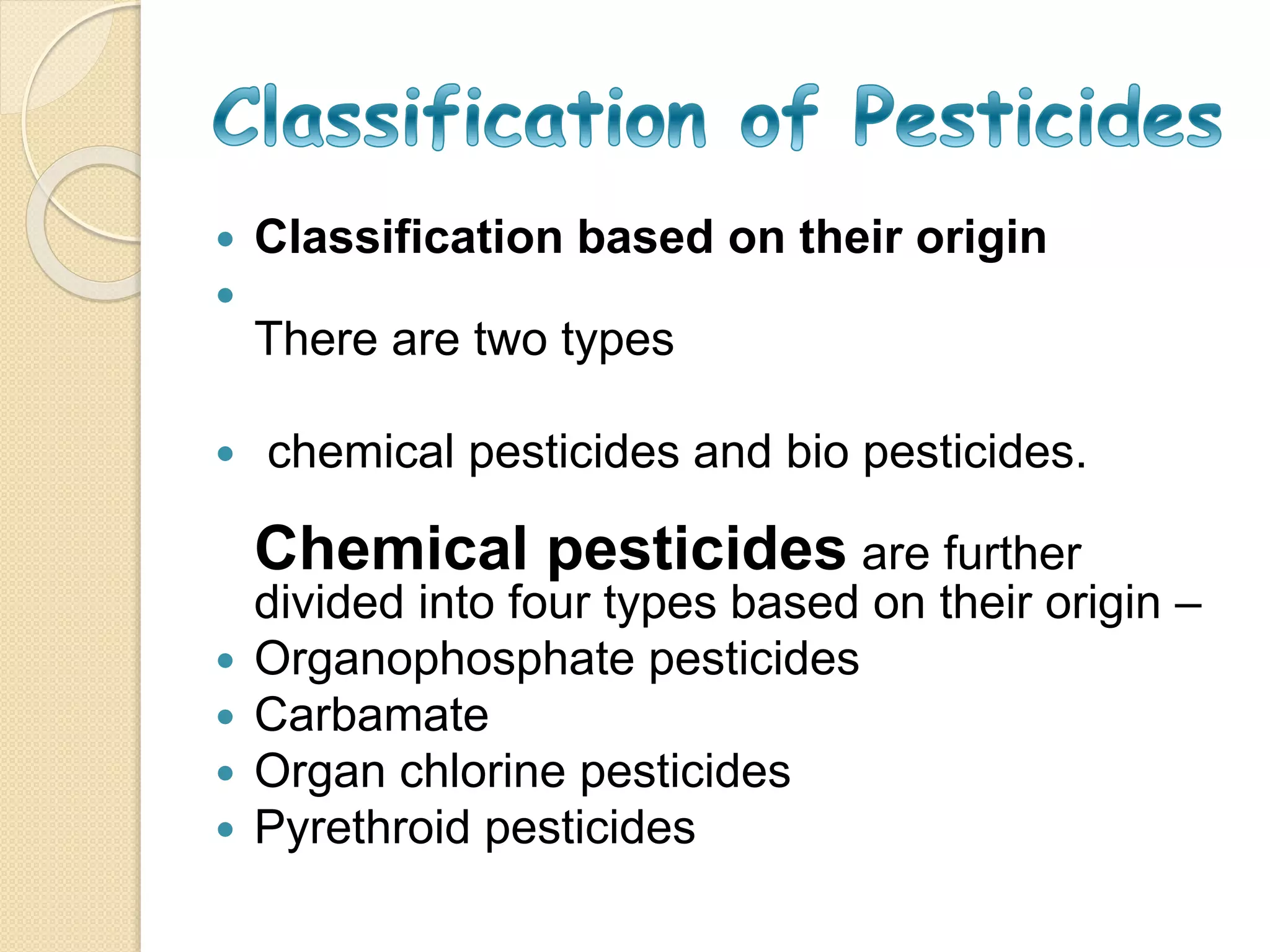 Classification Of Pesticides And Fungicides Pptx Gardening Home And Garden