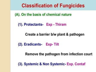 Classification of pesticides & fungicides | PPTX
