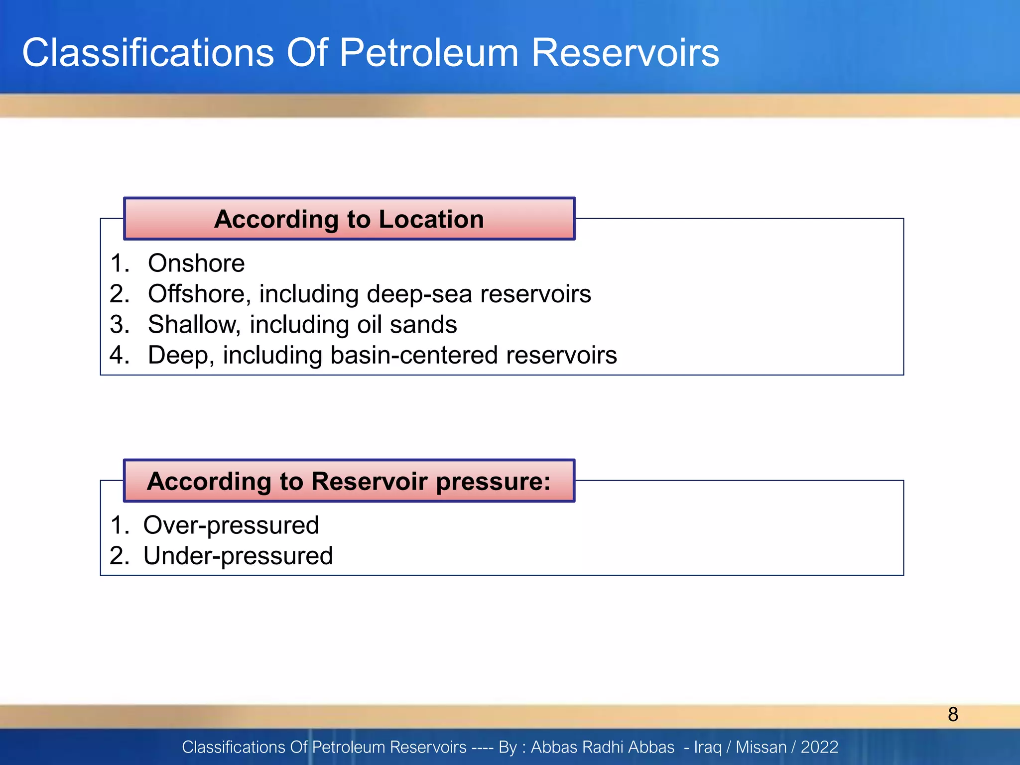 Classification Of Petroleum Reservoir .pdf