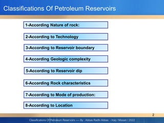 Classification Of Petroleum Reservoir .pdf
