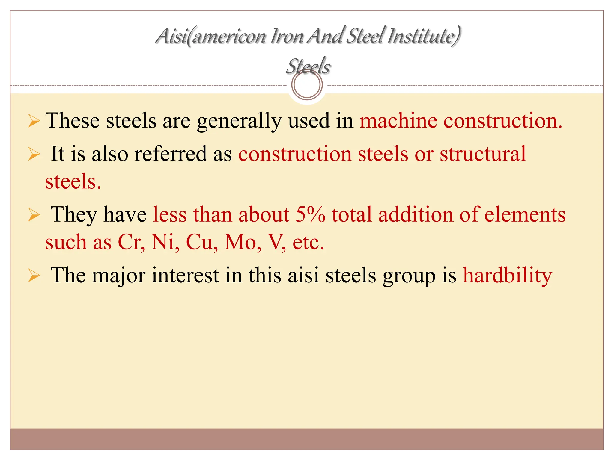Classification Of Plain Carbon Steels me3i.pptx