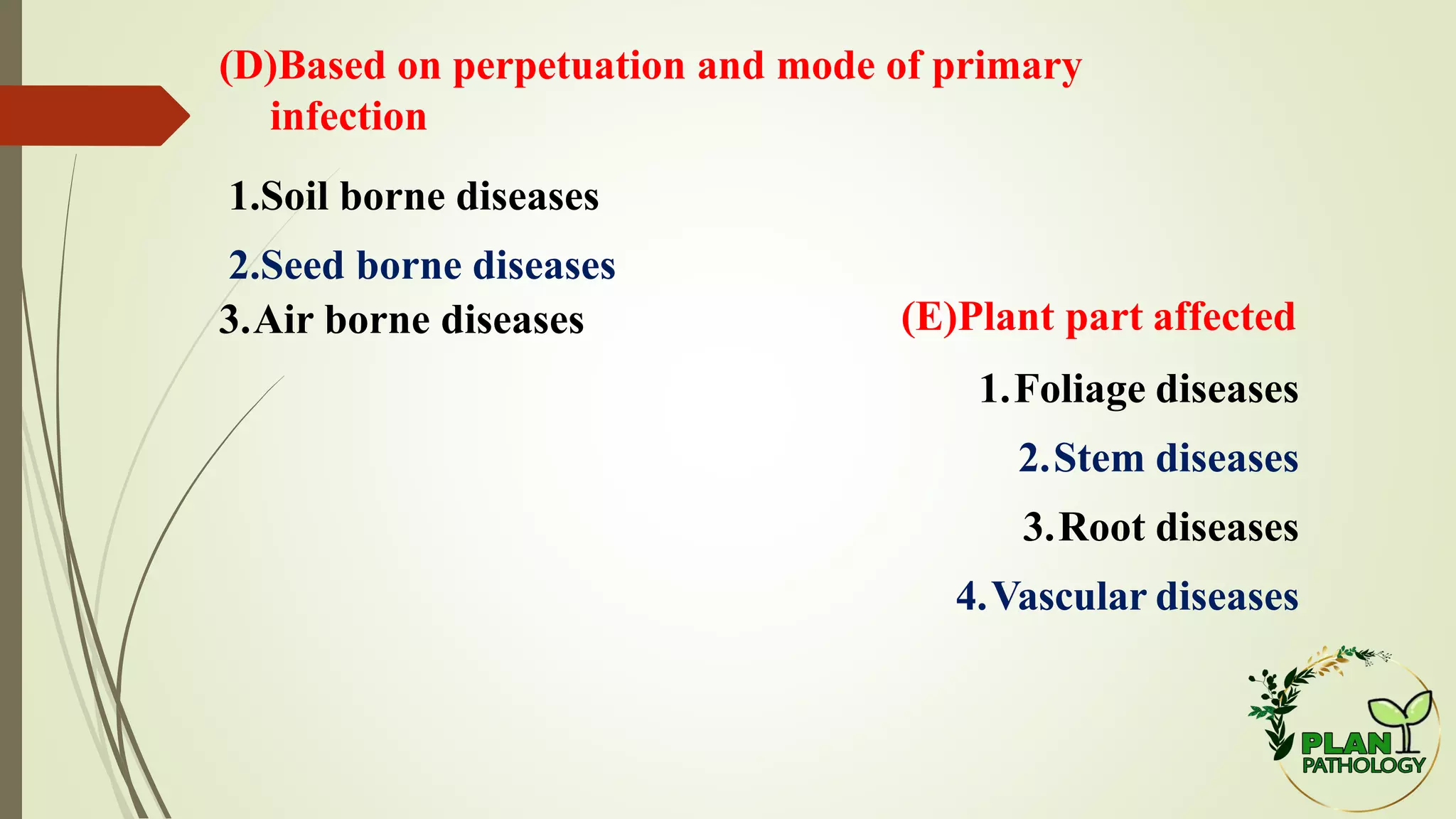 Classification of plant disease | PPT