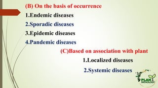 Classification of plant disease | PPT