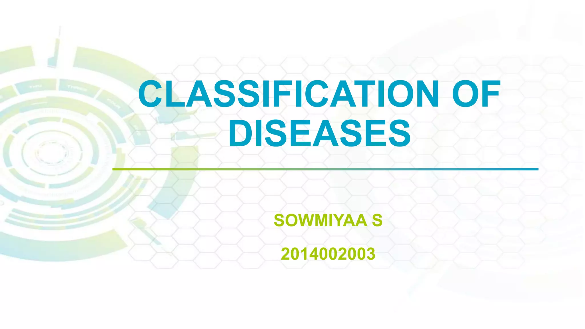 Classification of plant diseases | PPTX