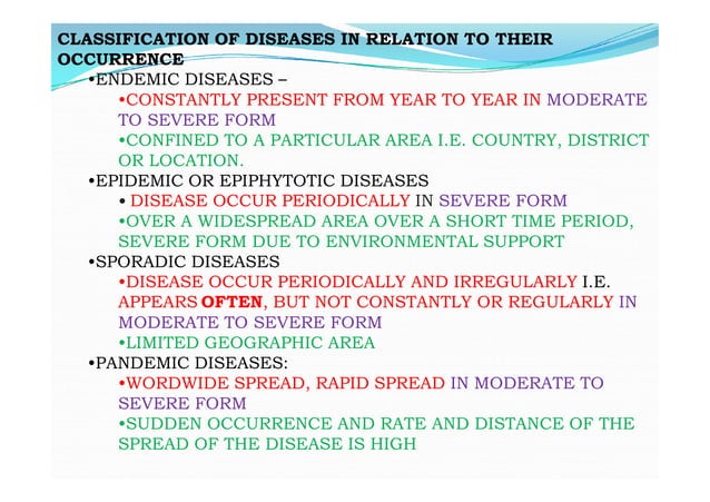Classification of plant diseases | PDF | Gardening | Home & Garden