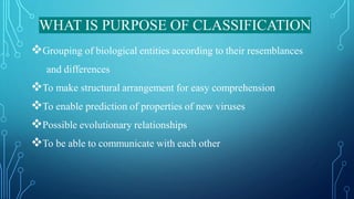 Classification of plant viruses | PDF