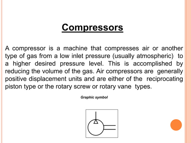 Classification of Pneumatic Elements Included Valves, Compressor | PPTX ...