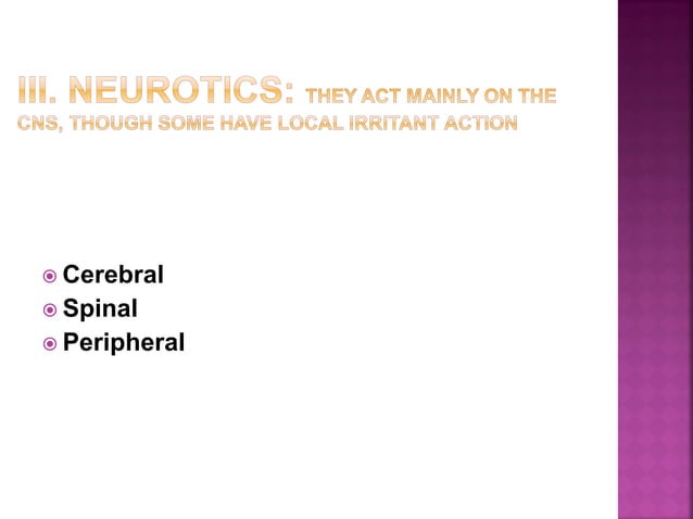 Classification of Poisons | PDF