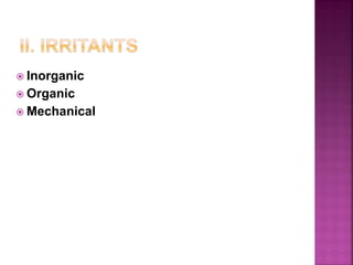Classification of Poisons | PDF