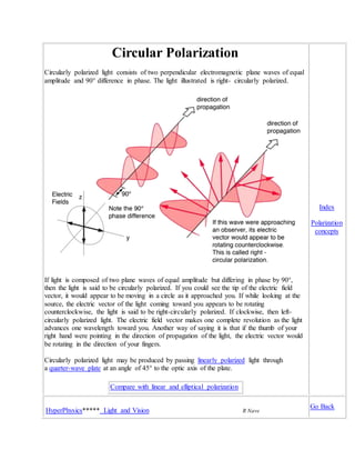 Classification of polarization | DOCX