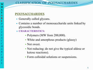 Classification of polysaccharides, gluconeogenesis and glucogenolysis. | PPT