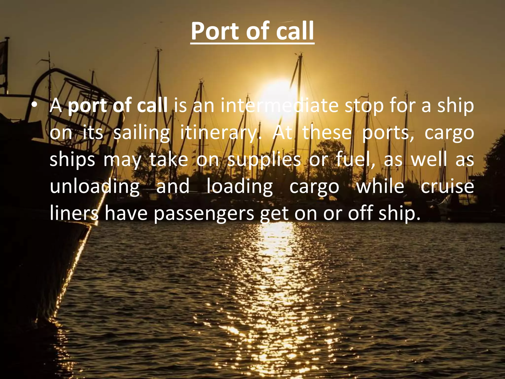Classification of port and harbour ppt.pptx