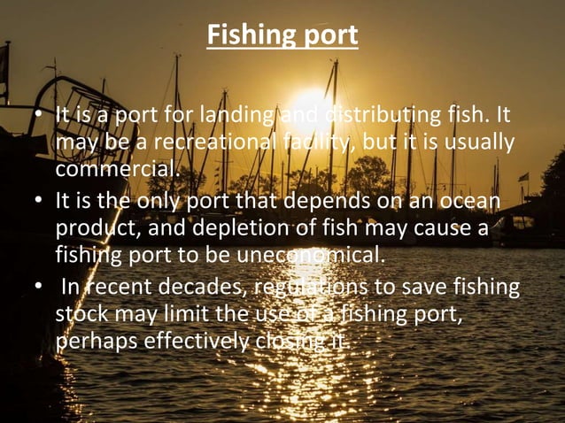 Classification of port and harbour ppt.pptx