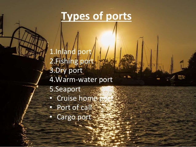 Classification of port and harbour ppt.pptx