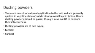 Classification of powders | PPTX