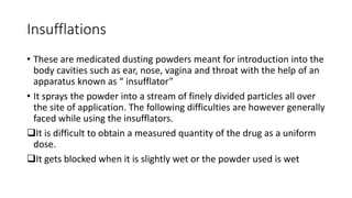 Classification of powders | PPTX