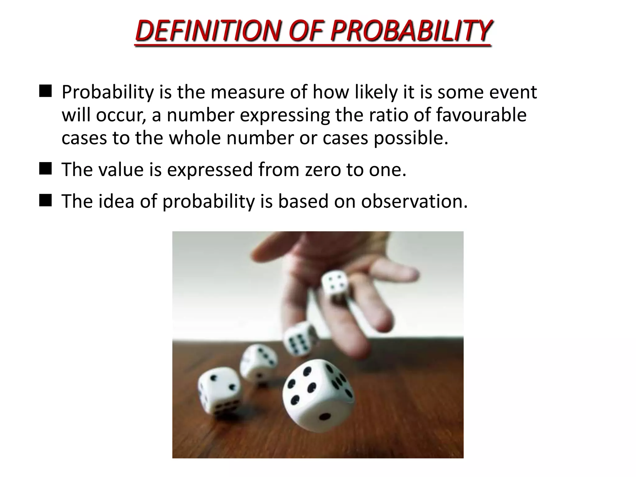 Classification of Probability.pptx