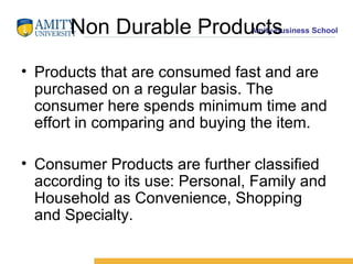 Classification Of Product | PPT