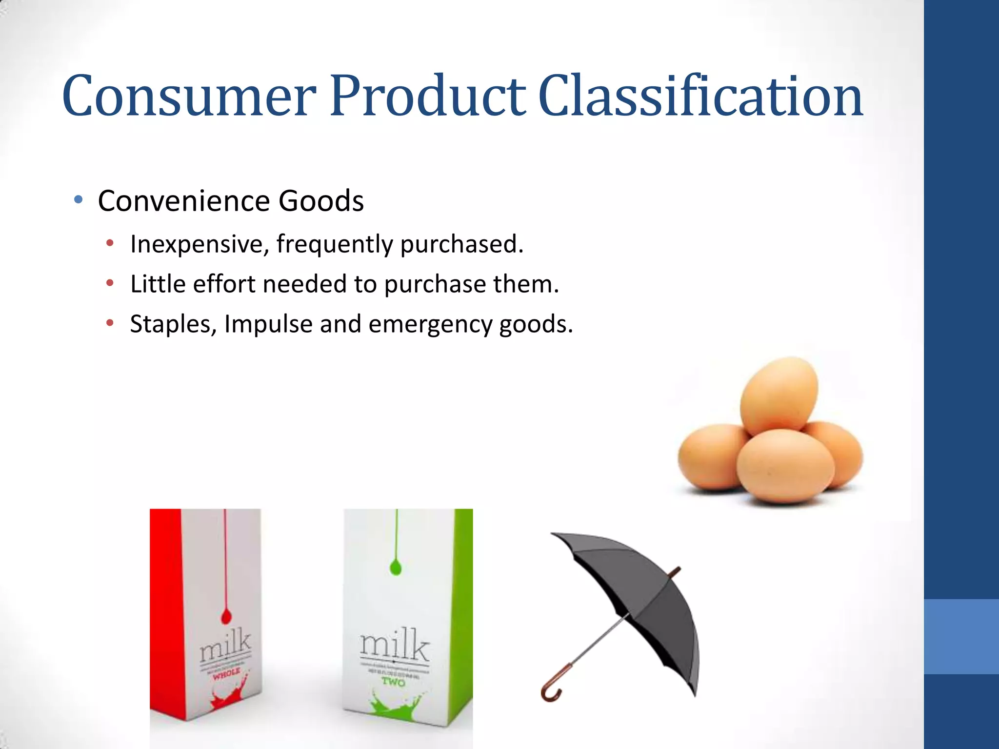 Classification of Products | PPTX