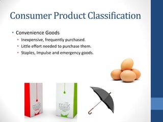 Classification of Products | PPTX