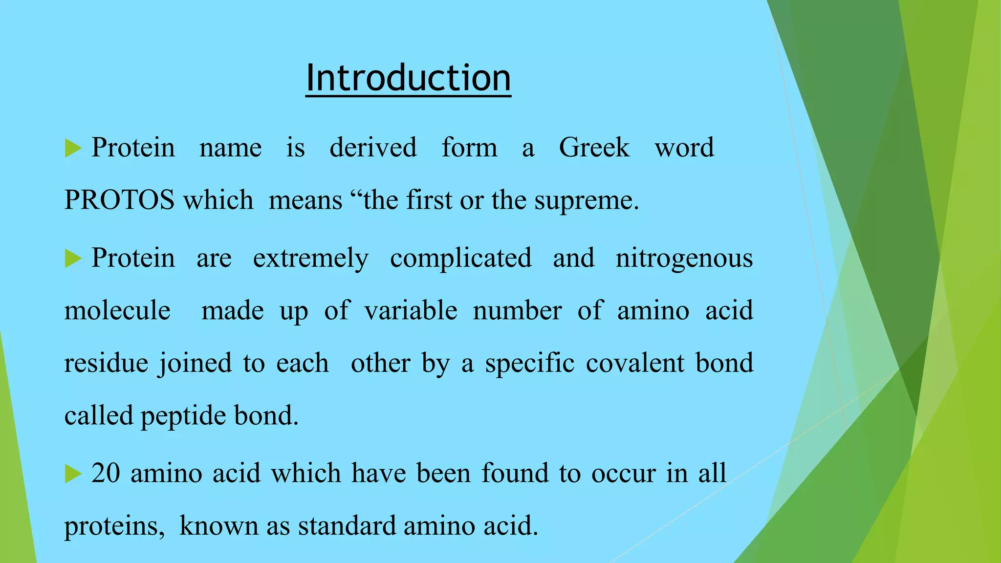 Classification of protein | PPTX