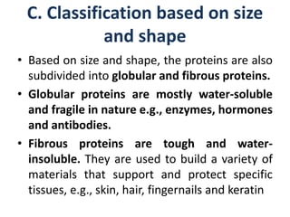 Classification of Protein by different mode. | PPTX