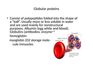 Classification of protein .pptx