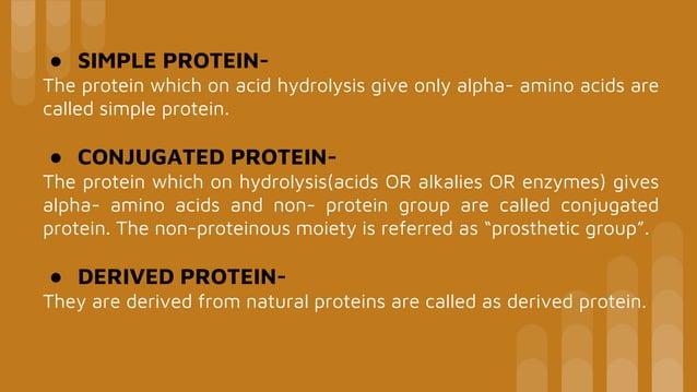 Classification of proteins | PPTX | Chemistry | Science