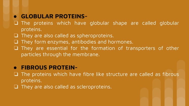 Classification of proteins | PPTX | Chemistry | Science