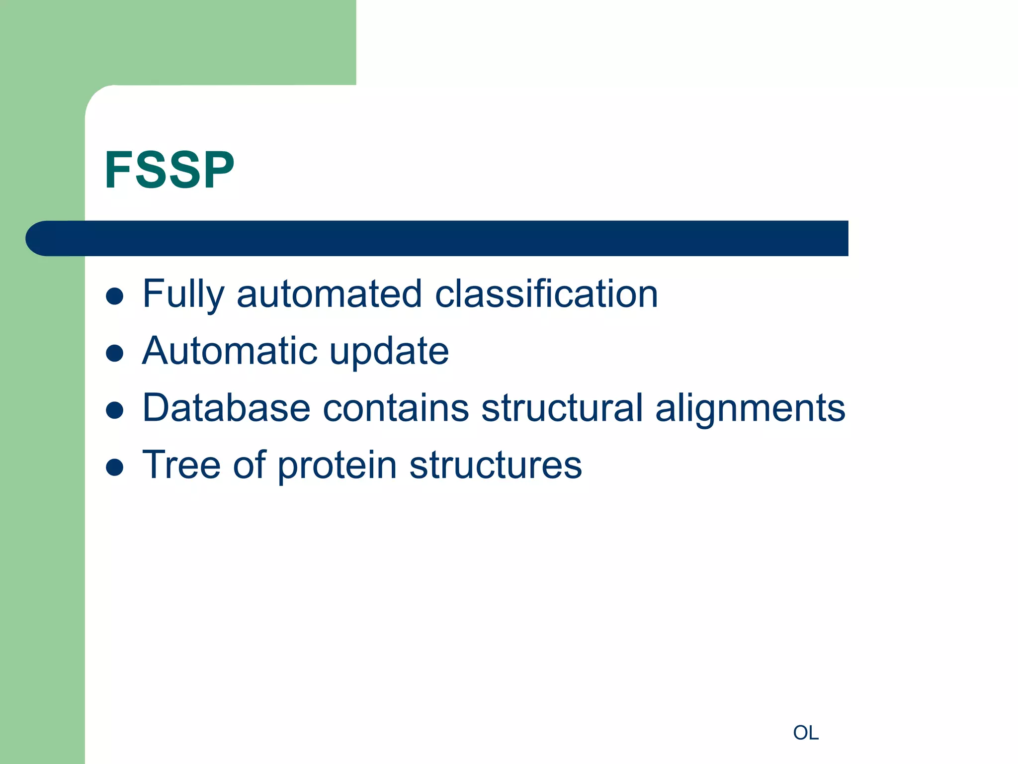 Classification_of_protein_structure.ppt | Databases | Computer Software and Applications