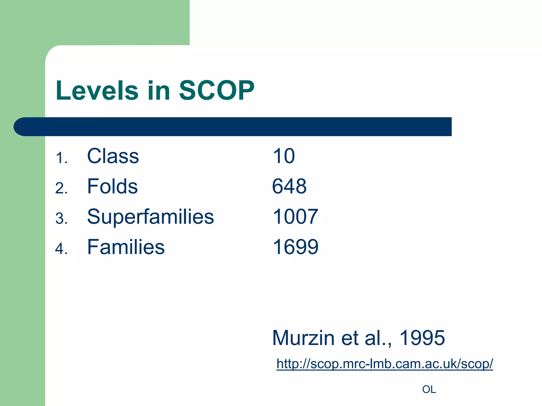Classification_of_protein_structure.ppt | Databases | Computer Software and Applications