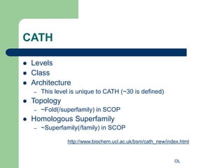 Classification_of_protein_structure.ppt | Databases | Computer Software ...
