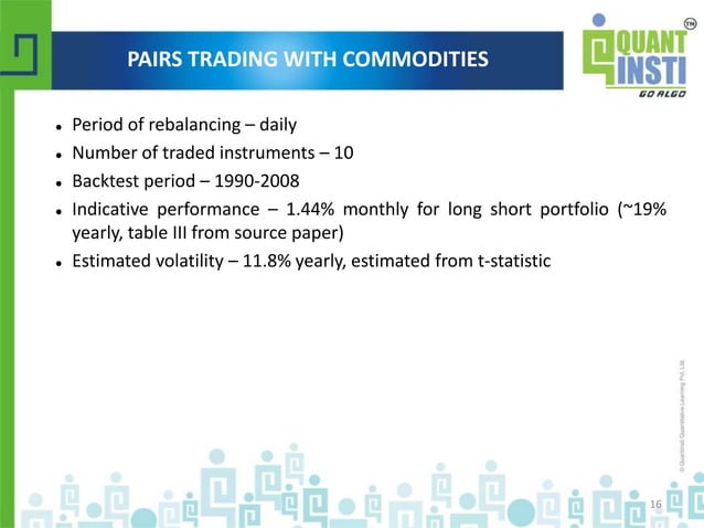 Classification of quantitative trading strategies webinar ppt | PPTX ...