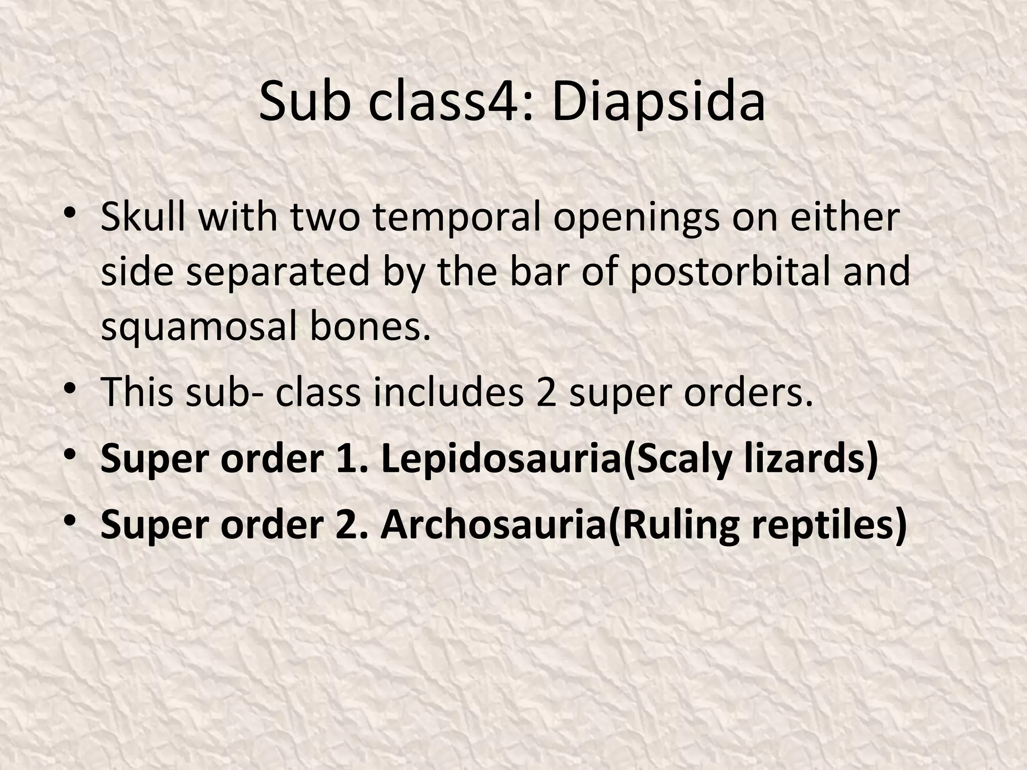 Classification of reptilia | PPT