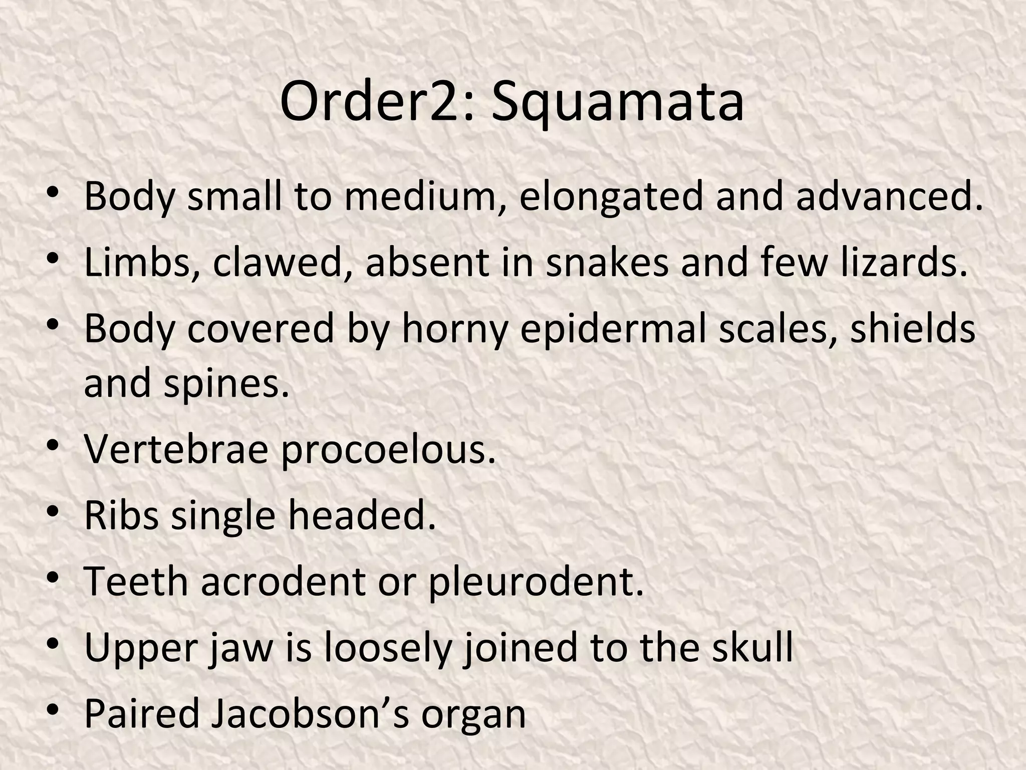 Classification of reptilia | PPT