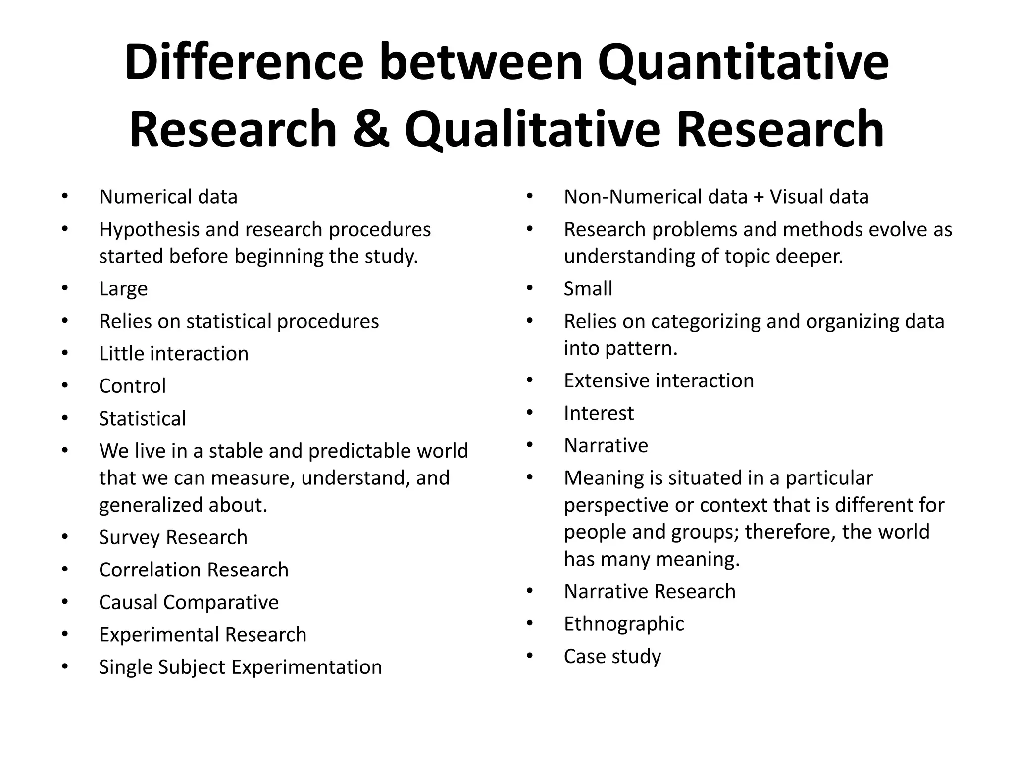 Classification of research | PPTX