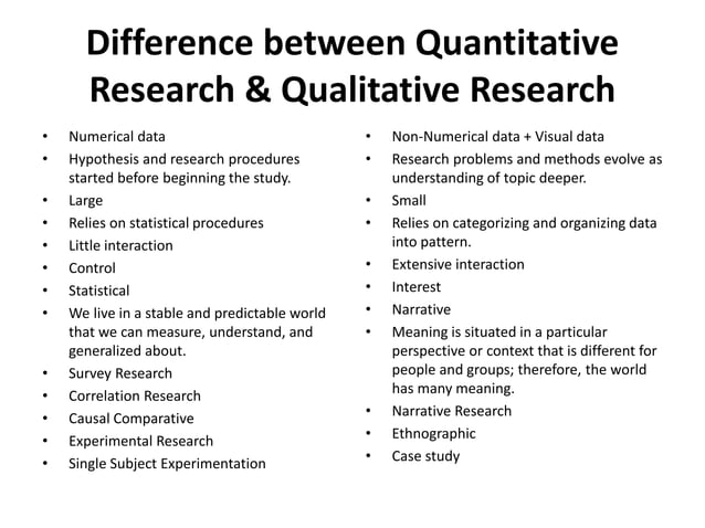 Classification of research | PPTX