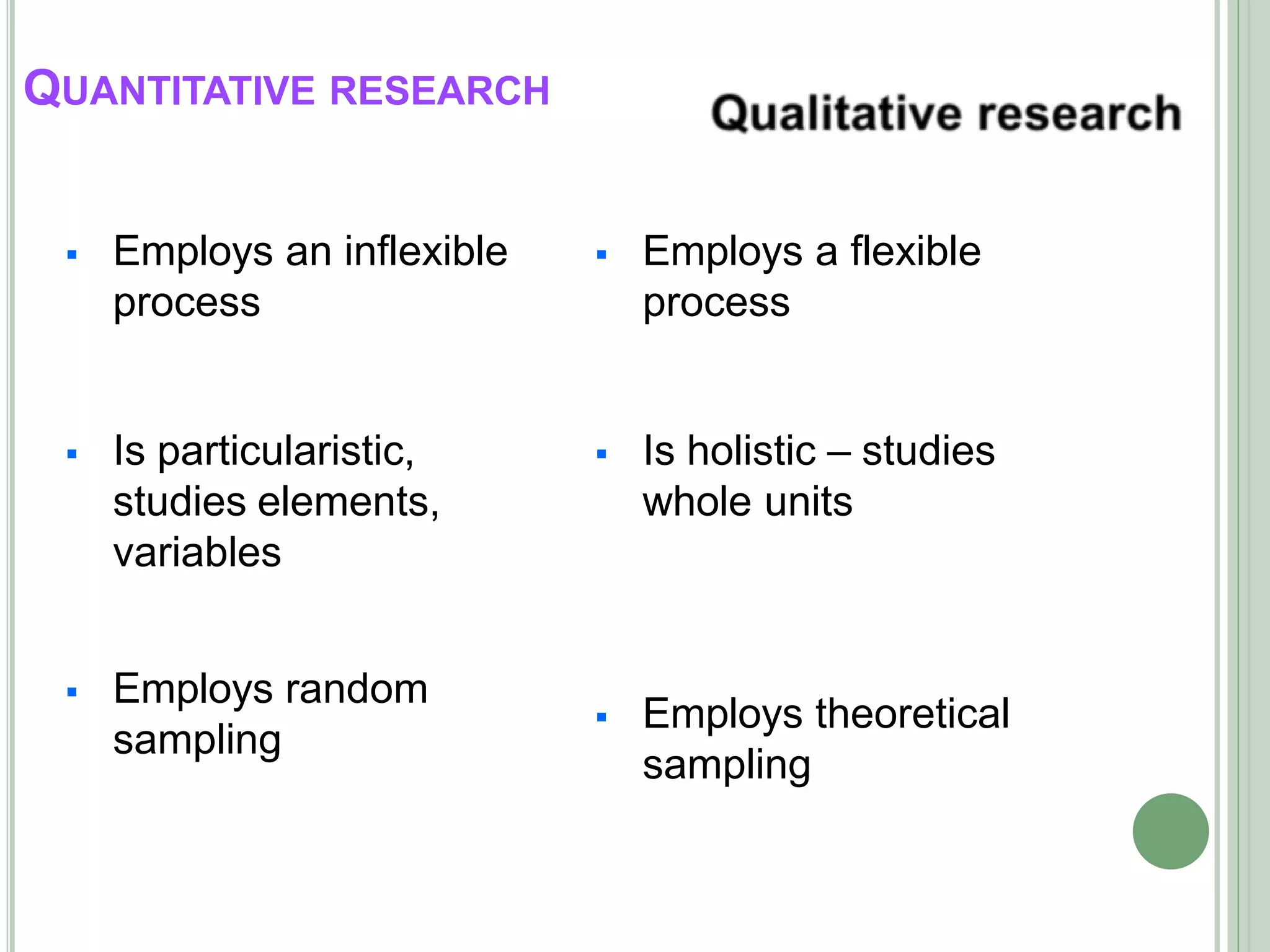 Classification of research | PPTX