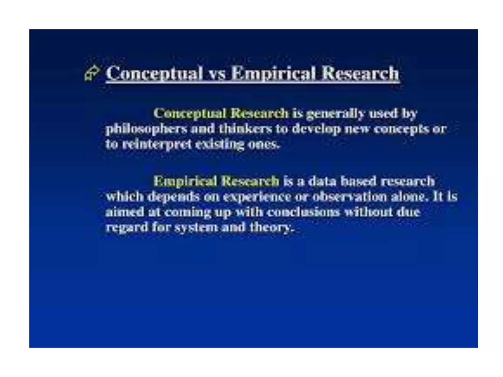 Classification of research | PPTX