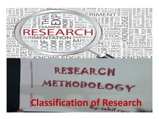 Classification of research | PPTX | Science