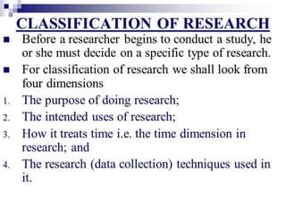 CLASSIFICATION OF RESEARCH.pptx
