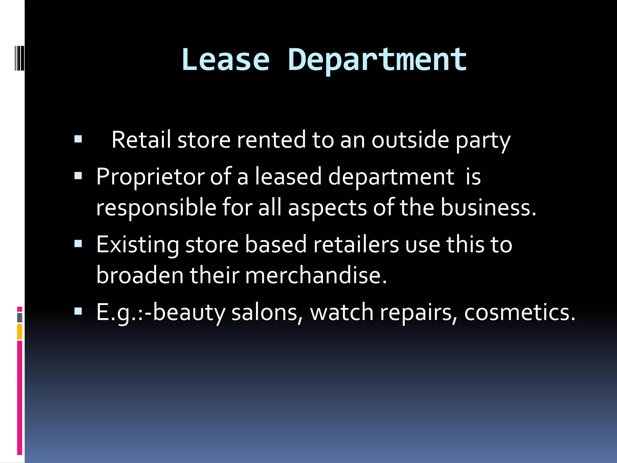 Classification of retailing | PPTX