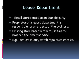 Classification of retailing | PPTX