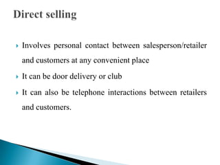 Classification of retail units | PPT