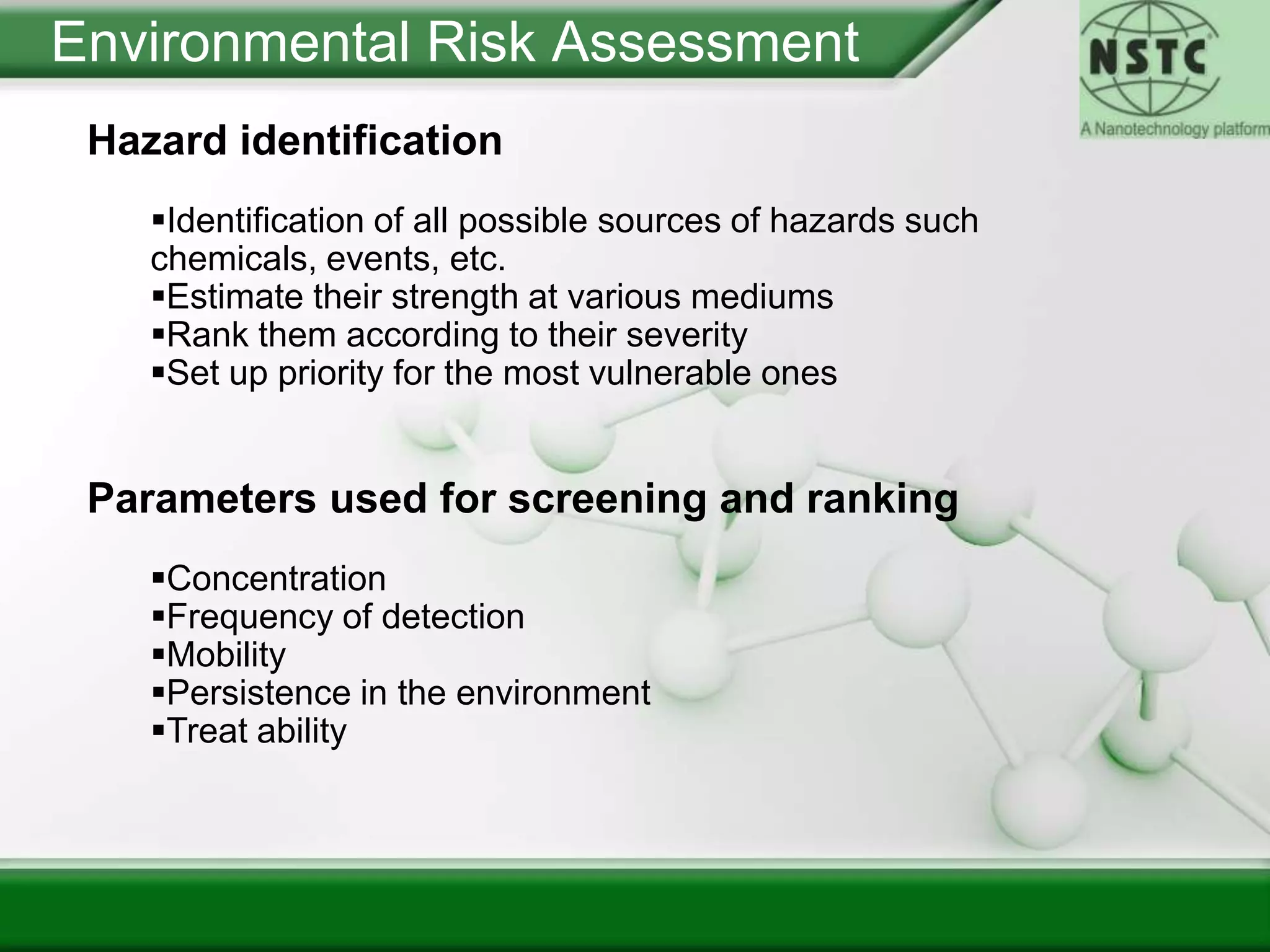 Classification of risk assessment | PPTX