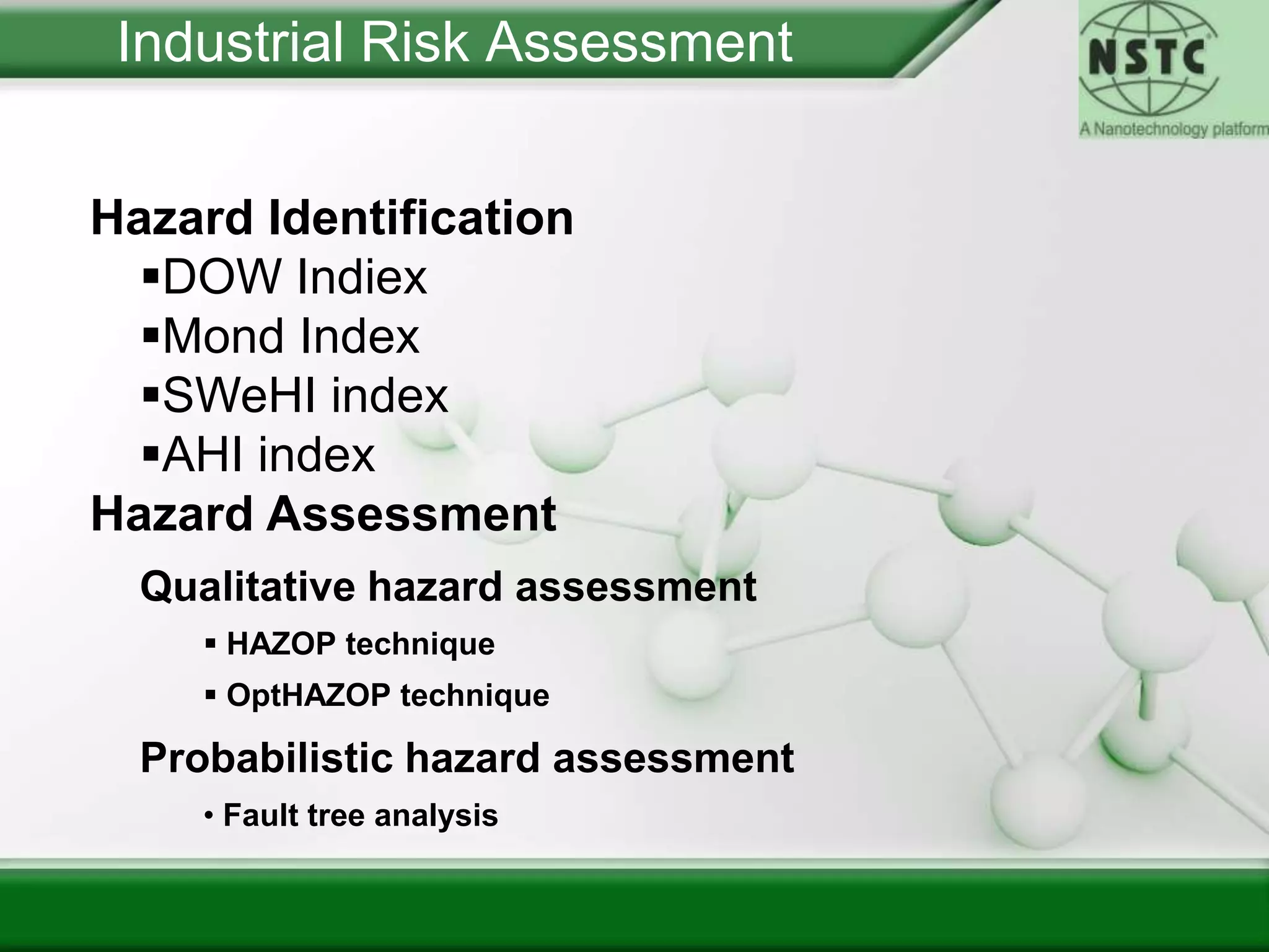 Classification of risk assessment | PPTX