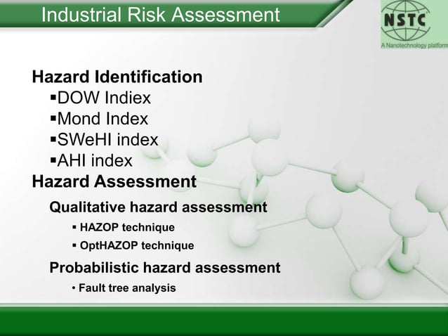 Classification of risk assessment | PPTX
